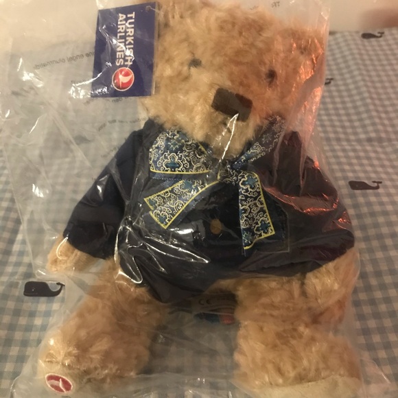 Toys | Turkish Airline Teddy Bear | Poshmark